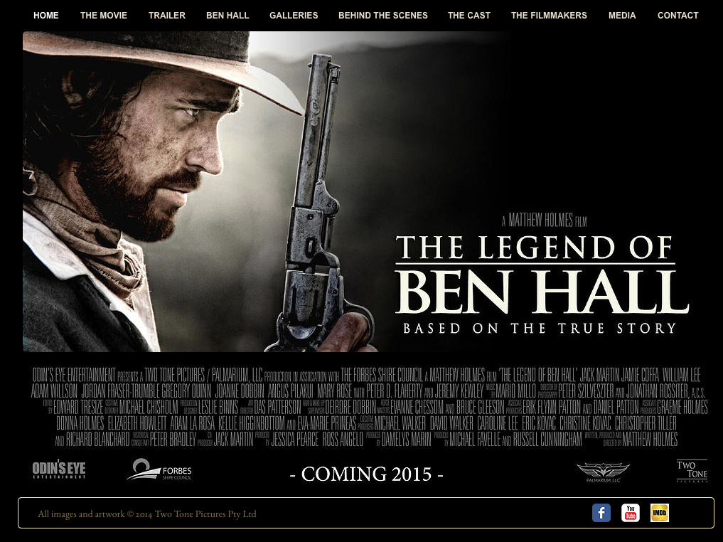 'The Legend of Ben Hall' Feature Film 'Western' | Indiegogo