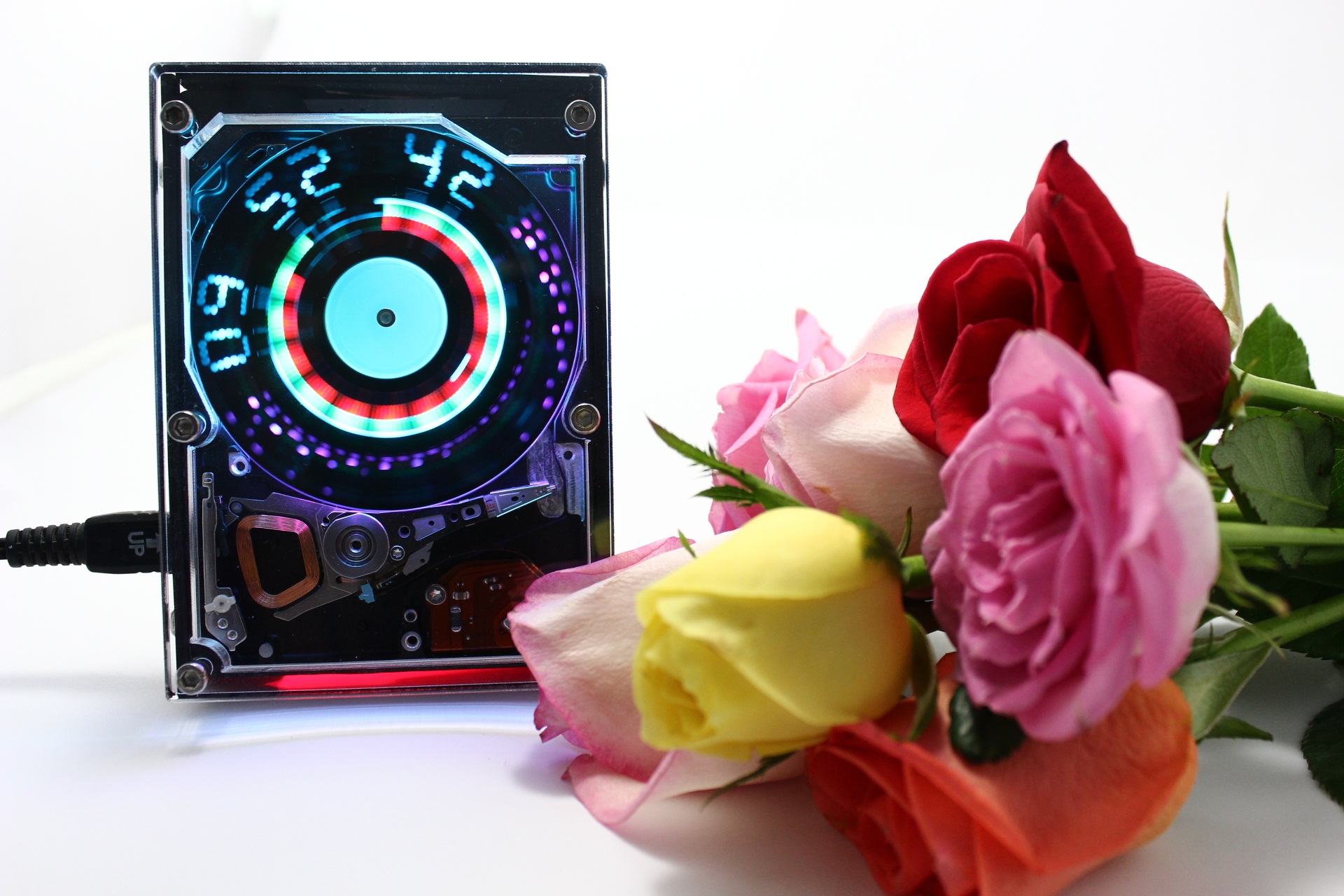 HDD Clock: Cool CLOCK from Hard drive | Indiegogo