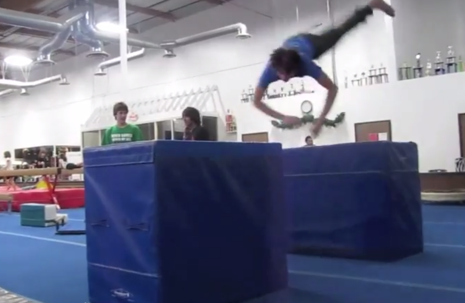 Parkour Gym foam vault block, Freedom in Motion | Indiegogo