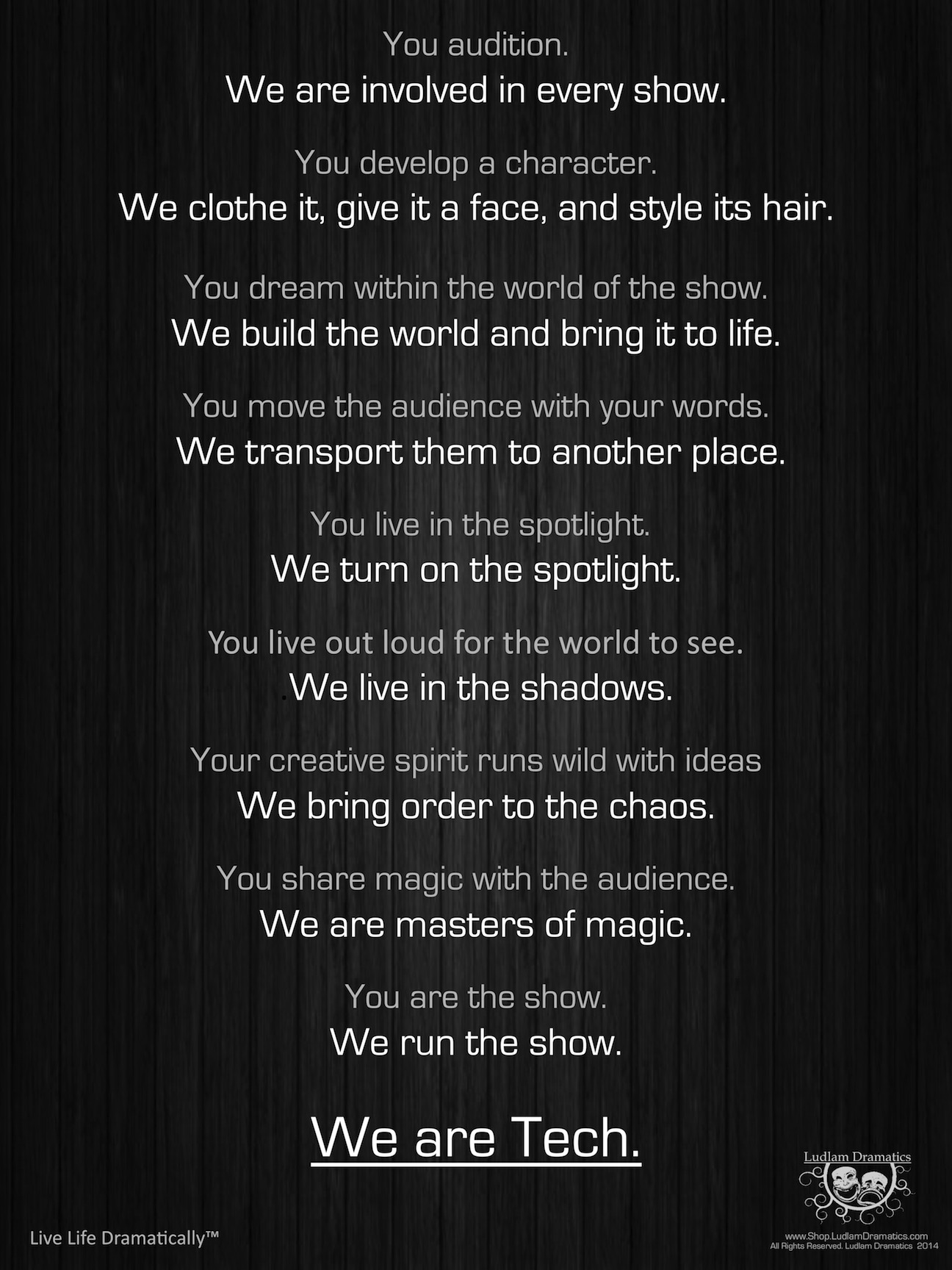 Educational Theatre Classroom Posters Fundraiser | Indiegogo