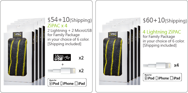 ZiPAC II : Cable and Case in One | Indiegogo