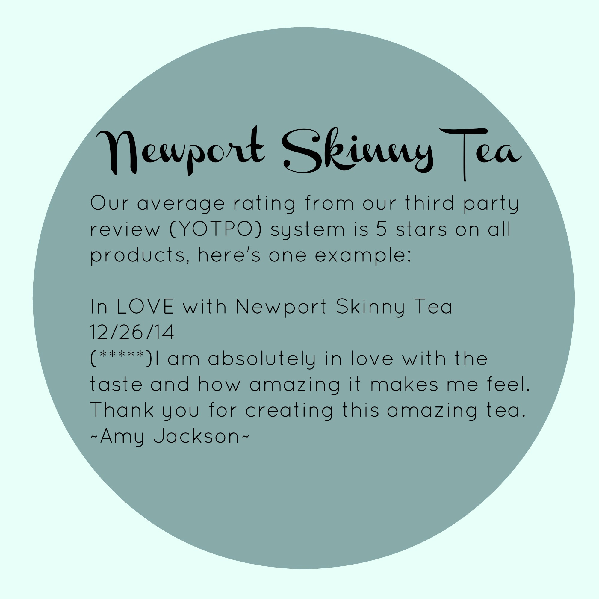 Newport Skinny Tea | Indiegogo