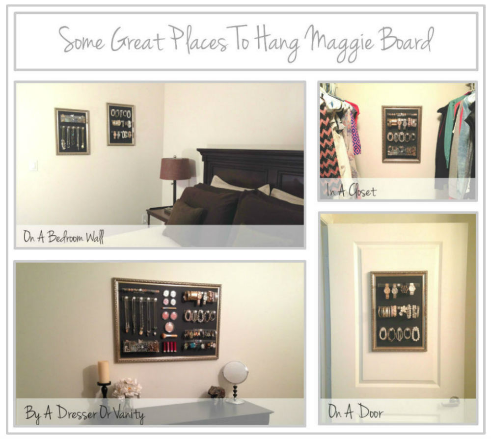 Maggie Board: The Magnetic Jewelry Organizer | Indiegogo