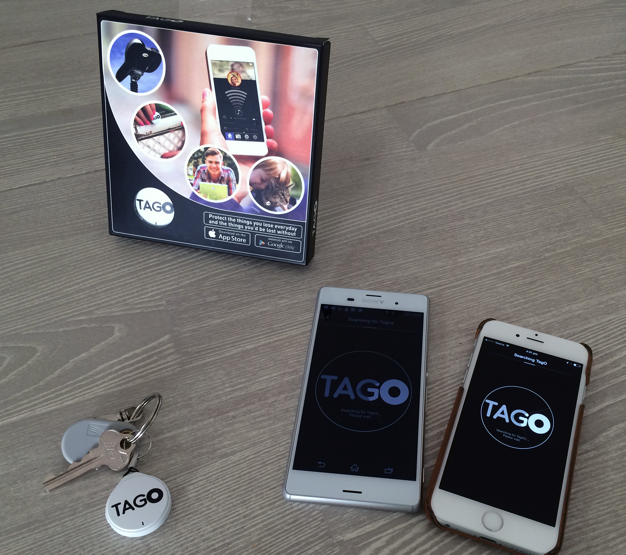 The Most Advanced Bluetooth Tracker Ever! Tago | Indiegogo
