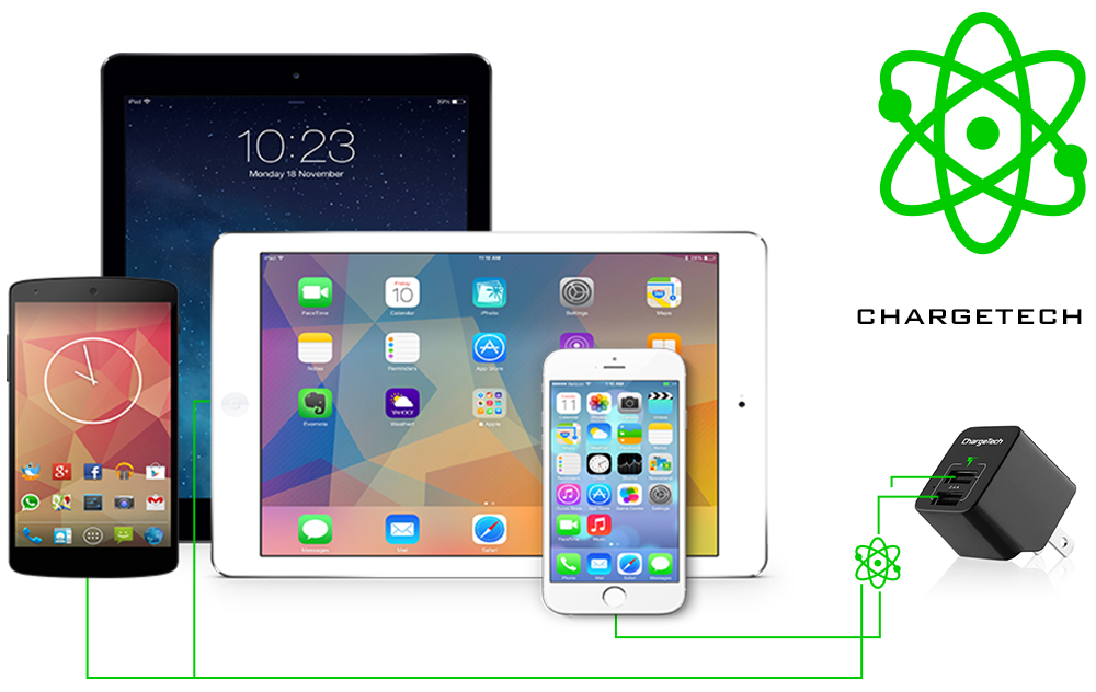 Charge your phone Twice as Fast - ChargeTech | Indiegogo