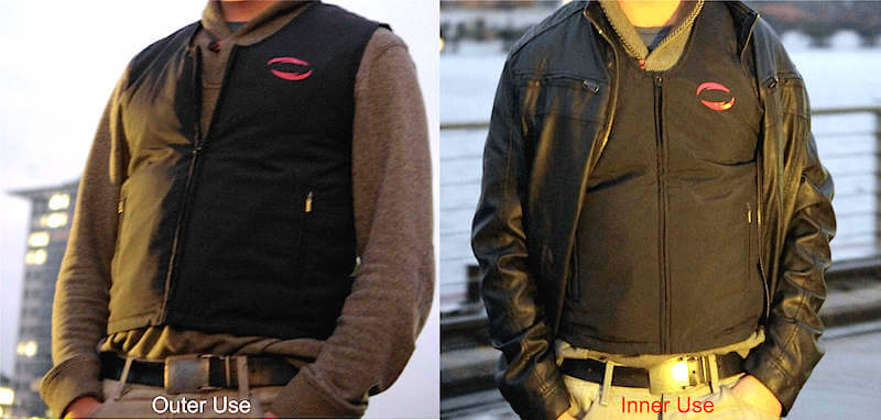 Heated Vest- Inner and Outer use with OpenSource | Indiegogo