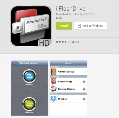 UNiFLASH 32-128GB External Drives: iPhone 4-6 iPad | Indiegogo