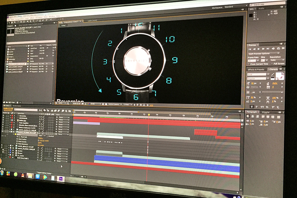 LIN-BLUE : REVERSION - THE WATCH | Indiegogo