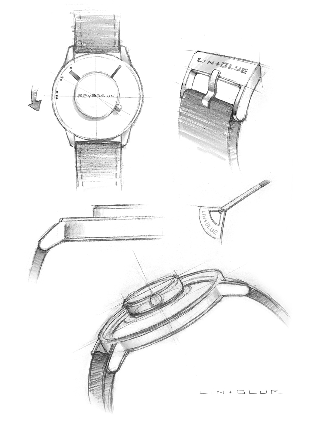 LIN-BLUE : REVERSION - THE WATCH | Indiegogo