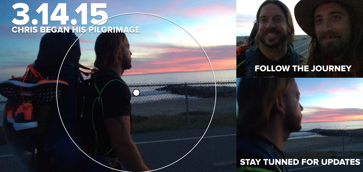 STEP INTO LIFE: CHRIS BAILEY WALKS ACROSS AMERICA | Indiegogo