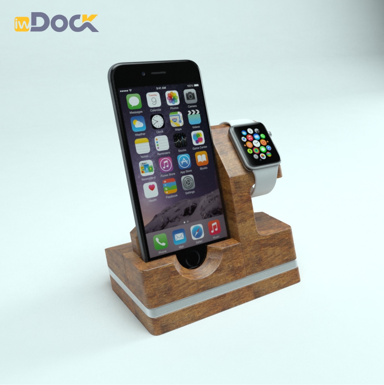 Apple Watch and iPhone Dock - IWDock | Indiegogo