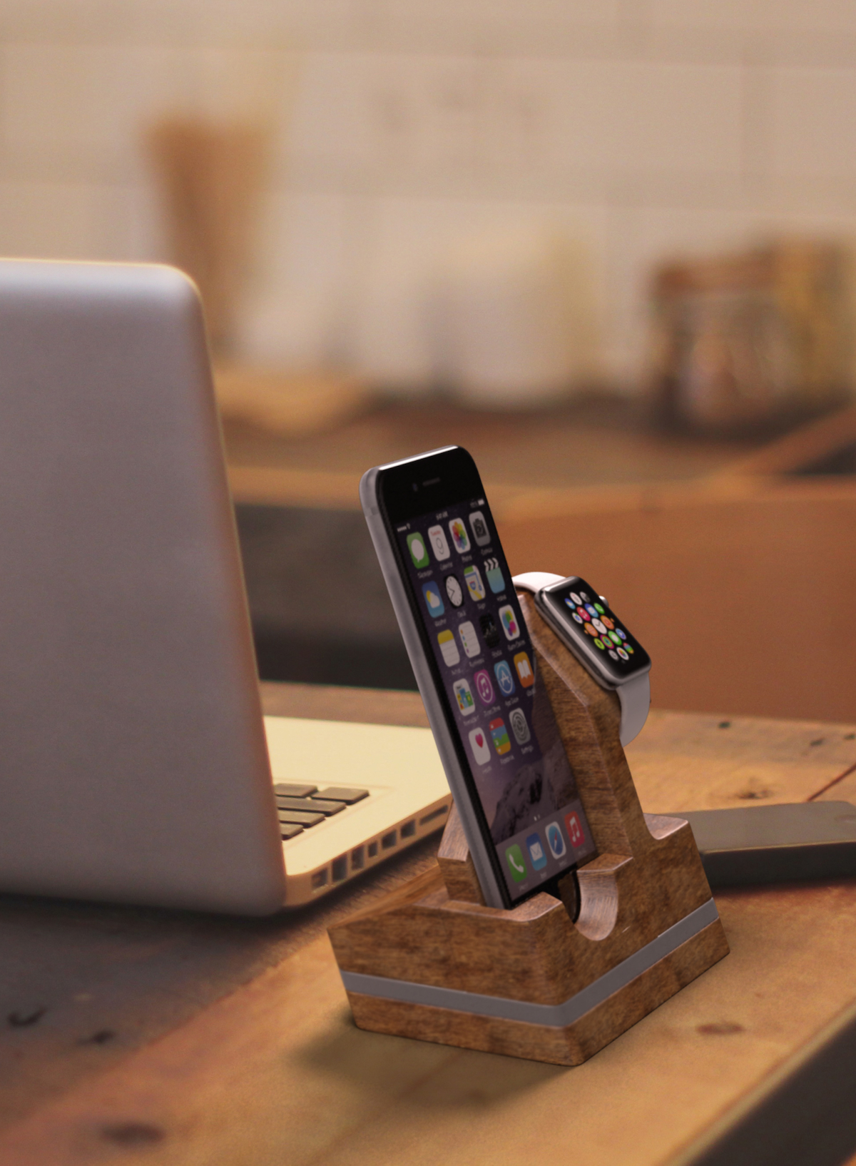 Apple Watch and iPhone Dock - IWDock | Indiegogo