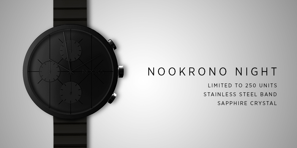 NOOKRONO Chronograph Watches by NOOKA | Indiegogo