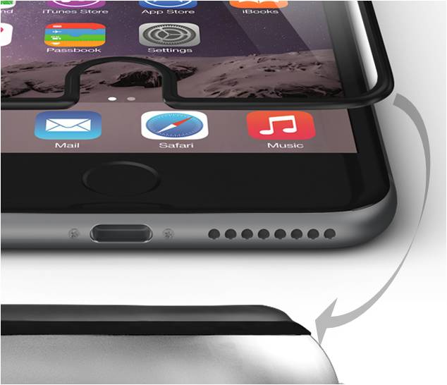 ITG EDGE: Glass x Silicone Protector for iPhone 6 | Indiegogo
