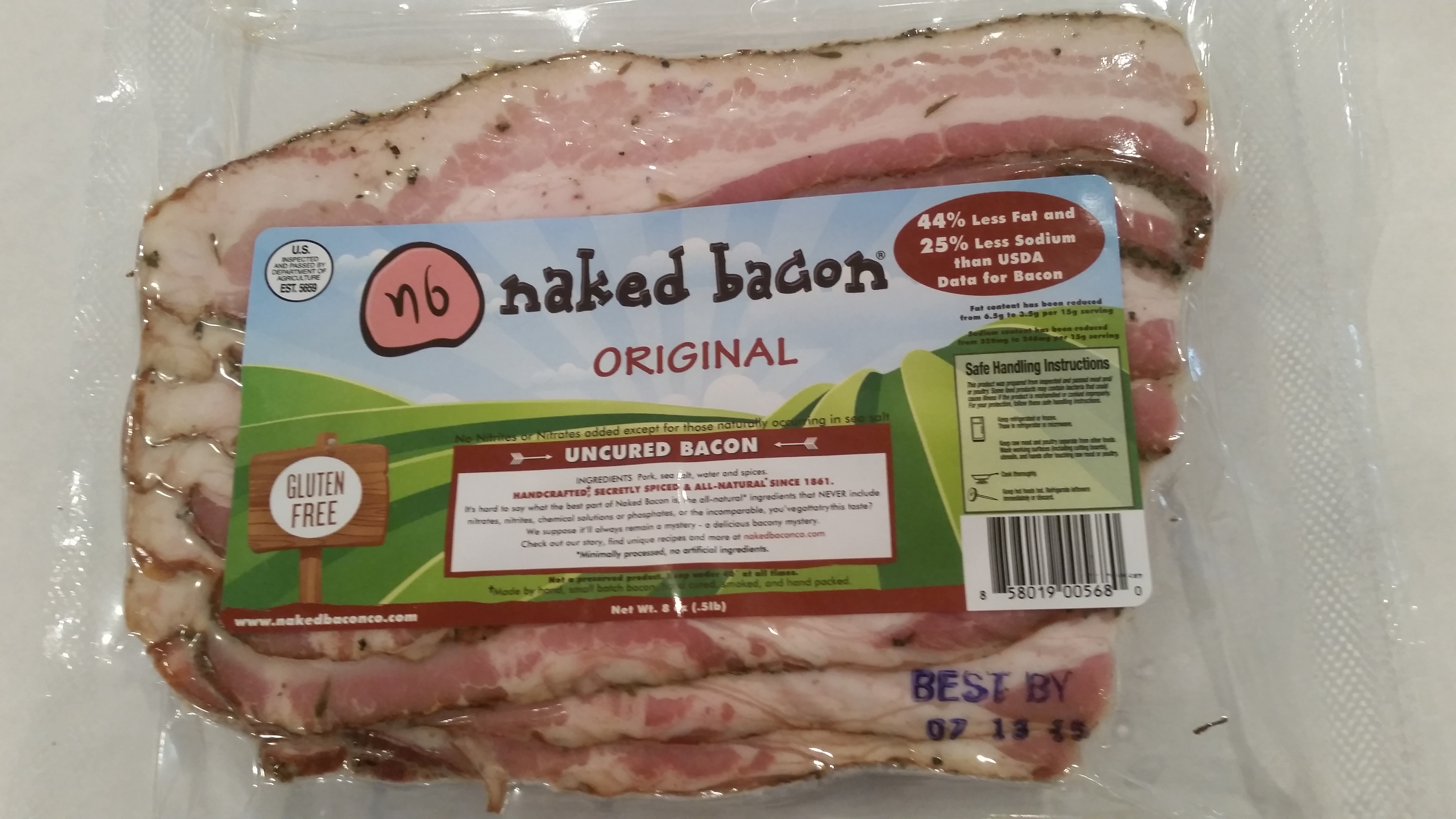 Naked Bacon - All Natural Bacon | Indiegogo