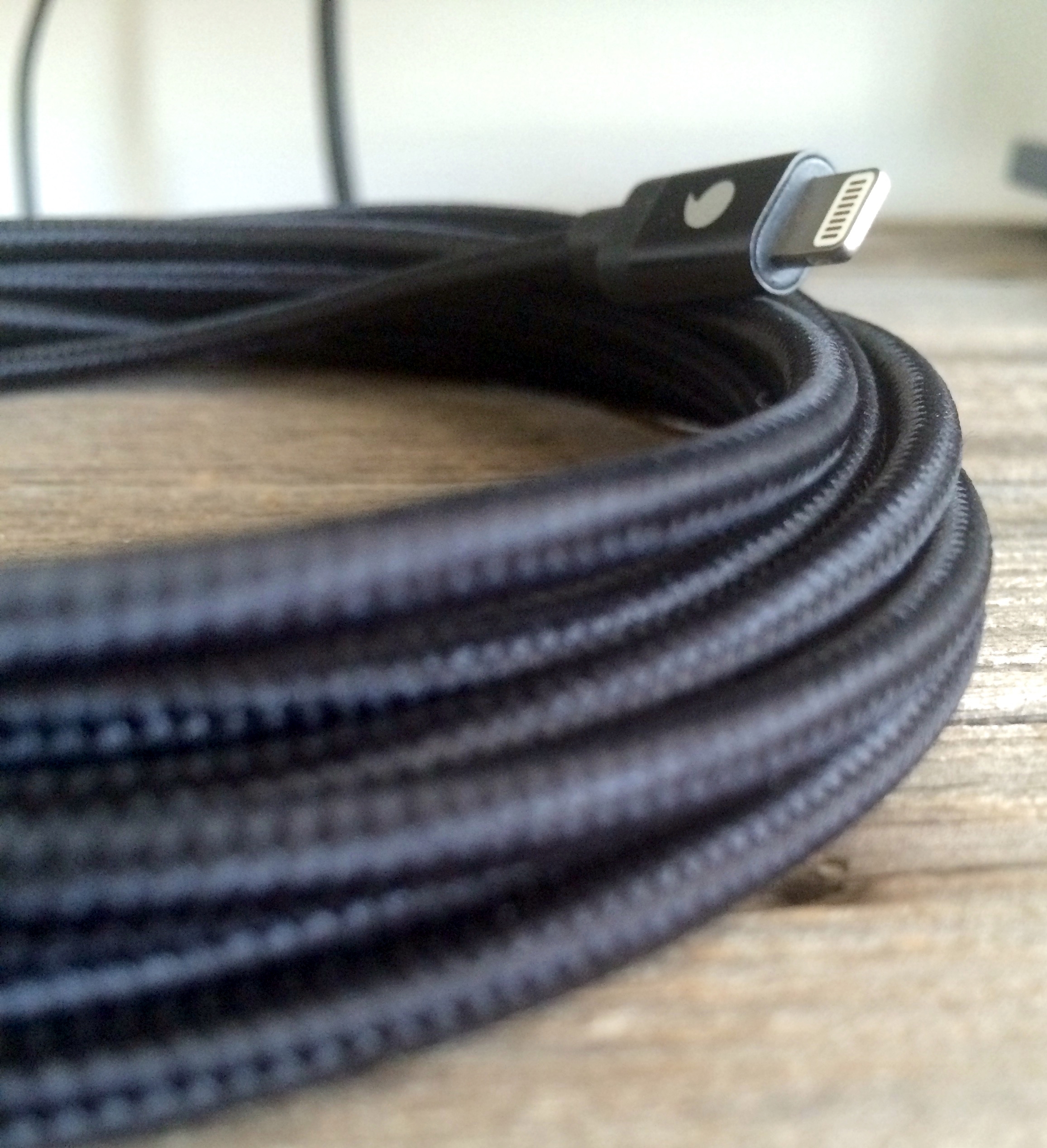 BBC: Big Black Cable 10ft Braided MFi Charger | Indiegogo