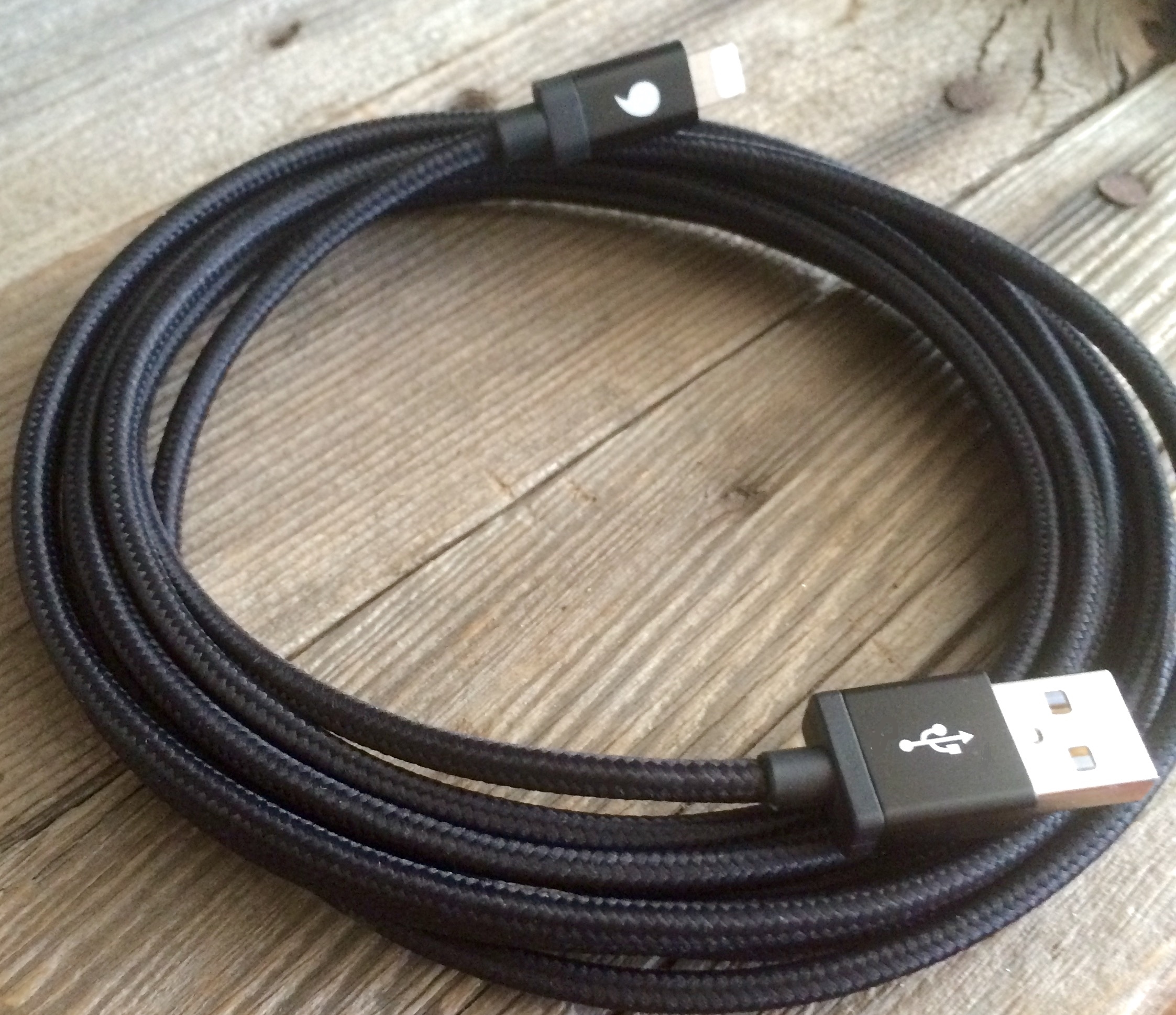 BBC: Big Black Cable 10ft Braided MFi Charger | Indiegogo