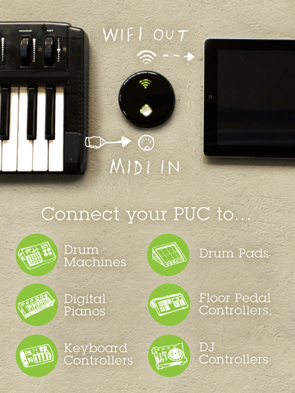 The Legacy Wireless WiFi MIDI Product | Indiegogo