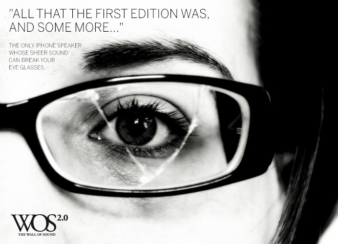 The Wall of Sound, WOS The Worlds largest iPhone speaker | Indiegogo