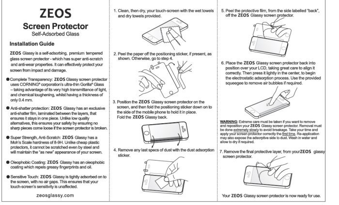 The World's Best Screen Protector for SmartPhones, iPads, Tablets and ...