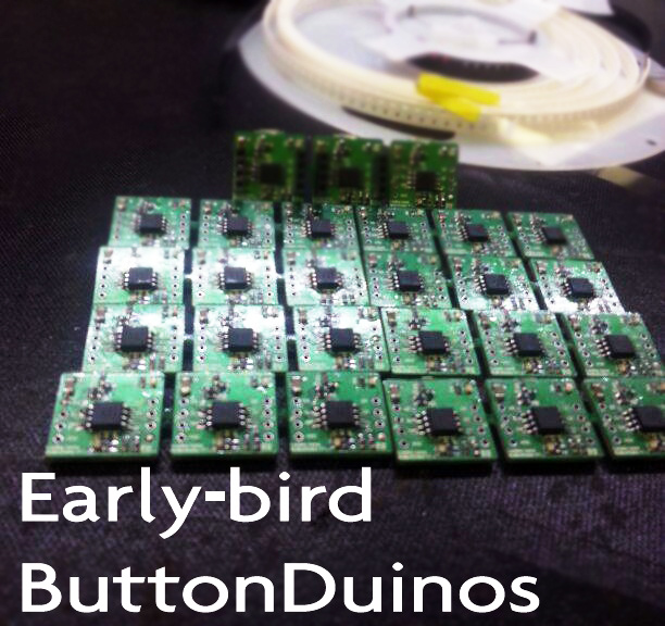 ButtonDuino - A Button-Sized Breadboard Mountable Arduino | Indiegogo