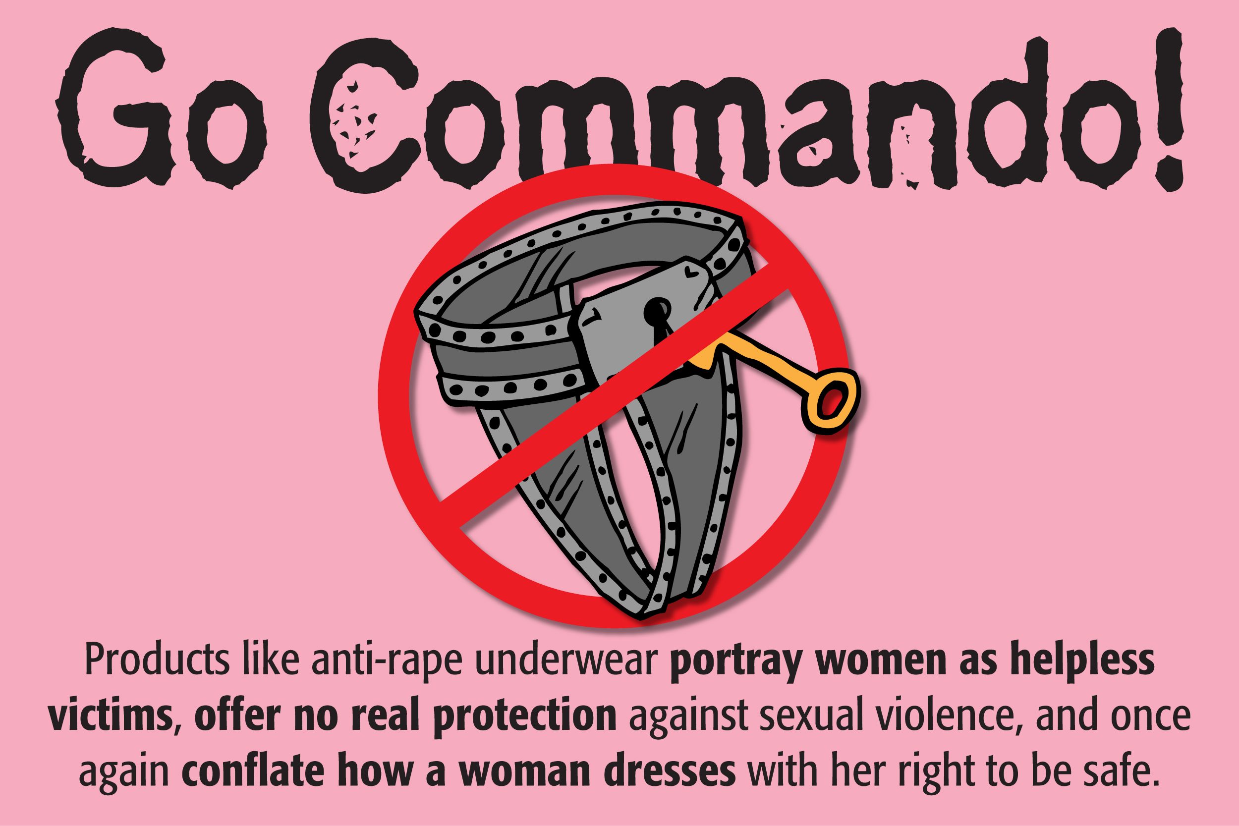 Go Commando: Real Confidence and Protection | Indiegogo