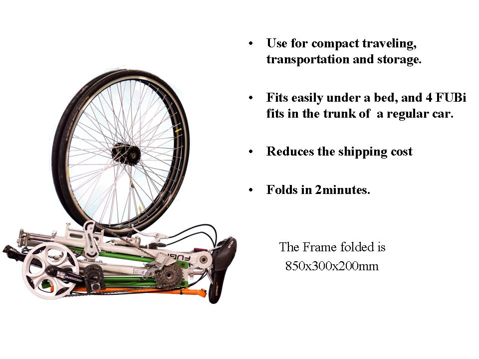 FUBi: World's most compact bike | Indiegogo