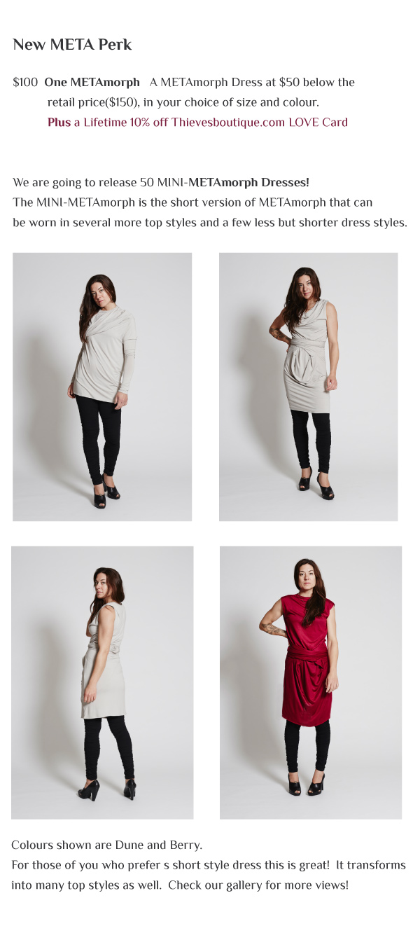 METAmorph Dress by Thieves | Indiegogo