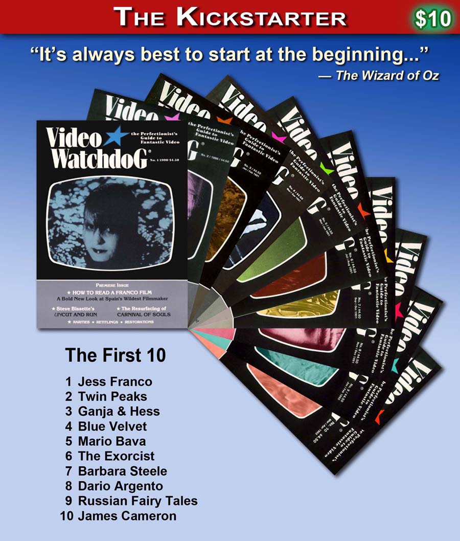 Video Watchdog Digital Archive for iPad, Android & Windows | Indiegogo