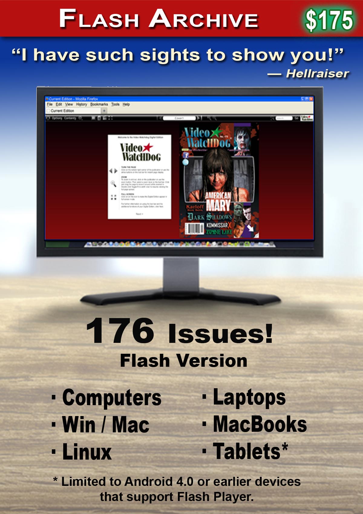 Video Watchdog Digital Archive for iPad, Android & Windows | Indiegogo