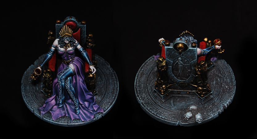 Vampire Queen miniature, by Michael Kontraros Collectibles | Indiegogo
