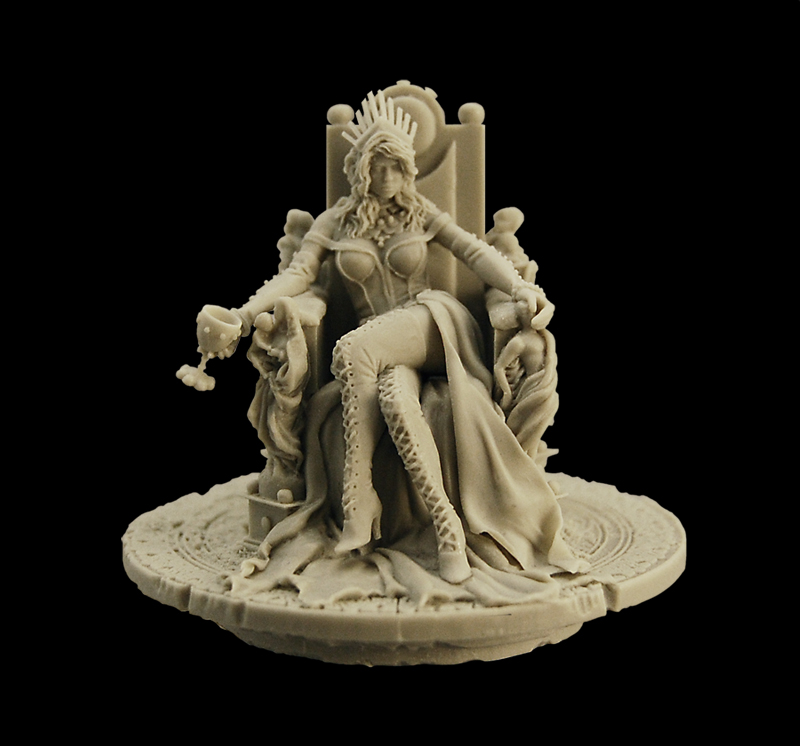 Vampire Queen miniature, by Michael Kontraros Collectibles | Indiegogo