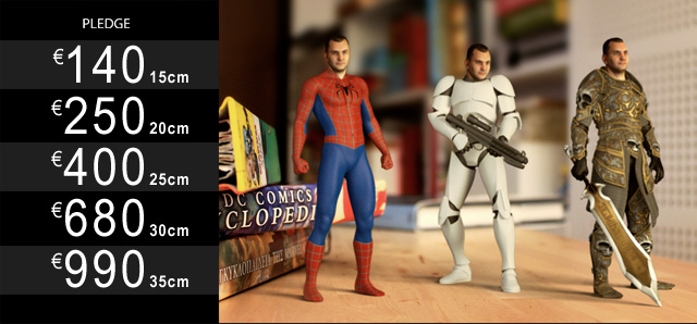 3D printed mini-clones! | Indiegogo