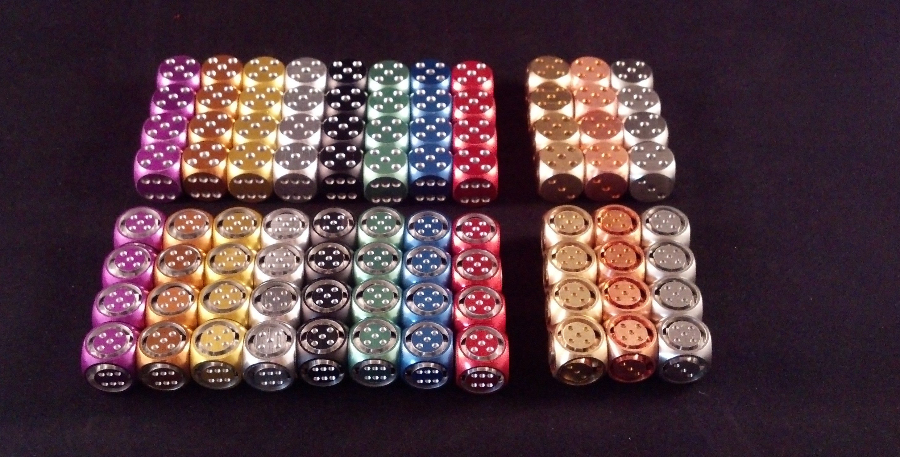 Precision Metal Dice - Solid & Floating d6 | Indiegogo