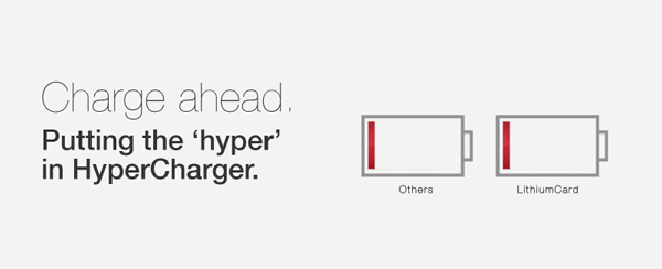 LithiumCard: The HyperCharger | Indiegogo