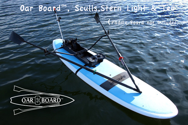 Oar Board Fit-on-top SUP Rower | Indiegogo