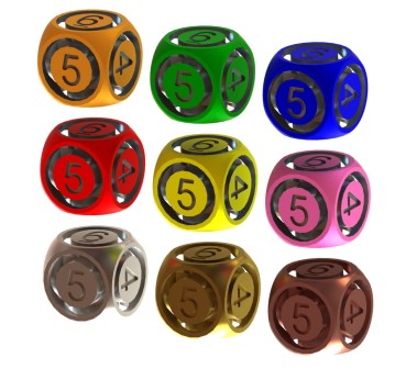 Precision Metal Dice - Solid & Floating d6 | Indiegogo