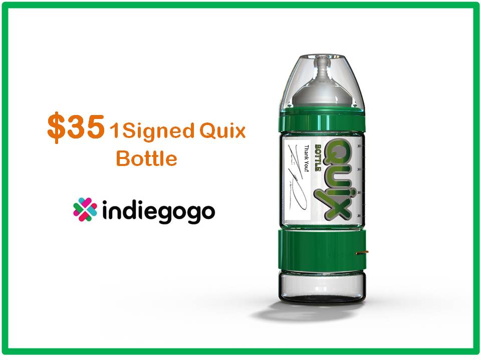 Quix - The Quick Mix Bottle | Indiegogo