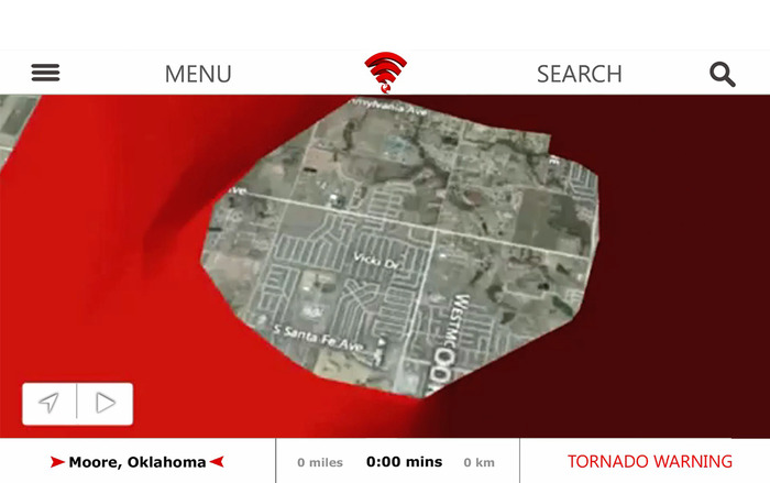 Tornado GPS & 3D Radar | Indiegogo