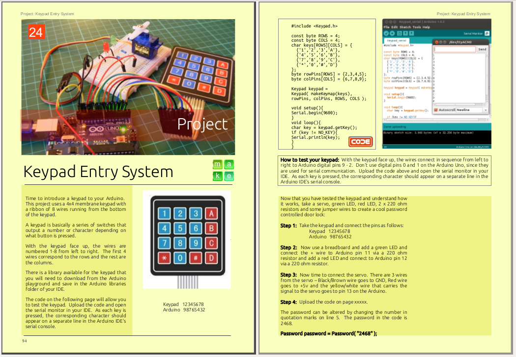 Arduino Project Handbook | Indiegogo