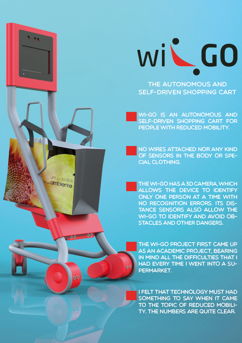 wi-GO - The autonomous and self-driven shopping cart | Indiegogo
