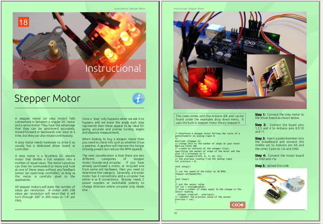 Arduino Project Handbook | Indiegogo