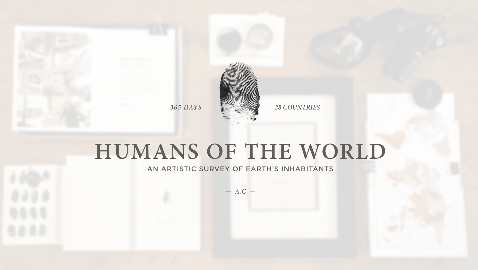 Humans Of The World | Indiegogo