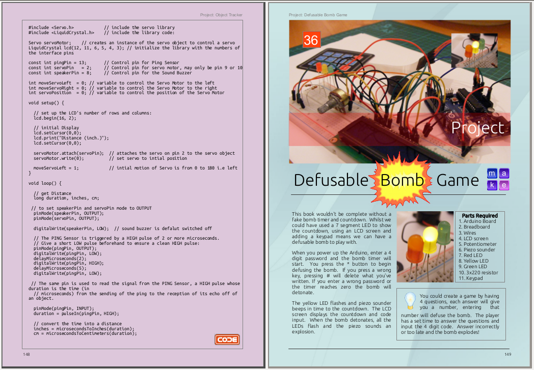 Arduino Project Handbook | Indiegogo