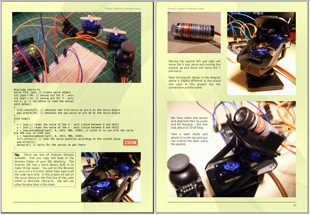 Arduino Project Handbook Indiegogo