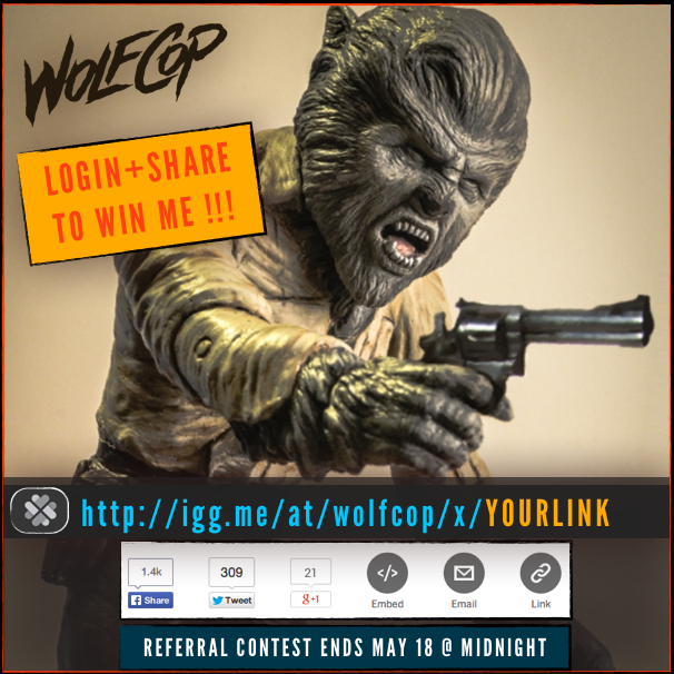 WolfCop 7.5 Inch Action | Indiegogo