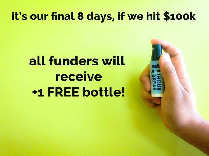 1Hour Break Everyday Stress & Anxiety Relief Spray | Indiegogo