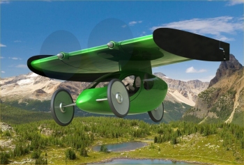 The Fly-B Electric Powered Flying Bicycle | Indiegogo