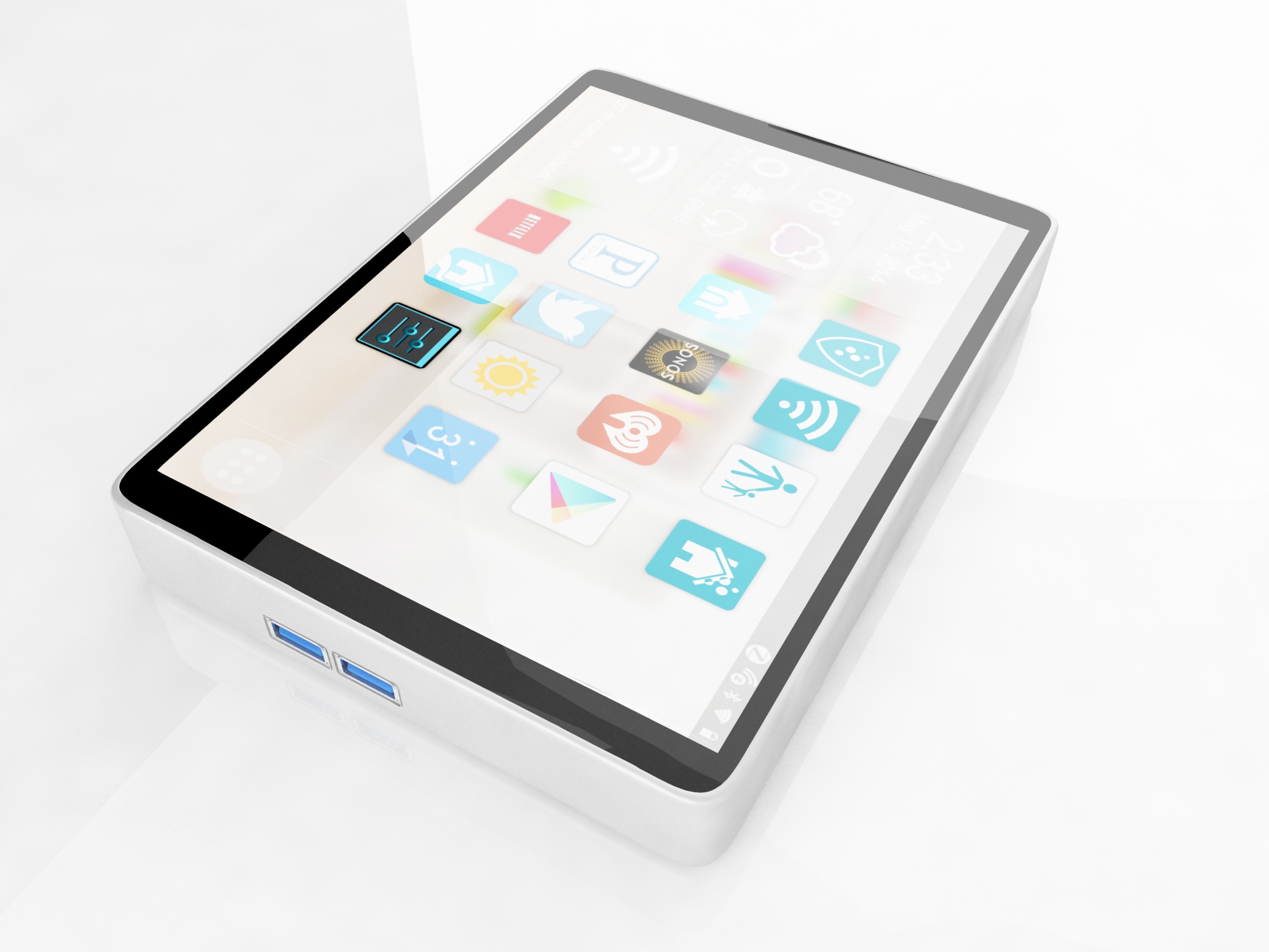 It's a Router. It's a Android Tablet. It's Home Automation. Its Soap ...