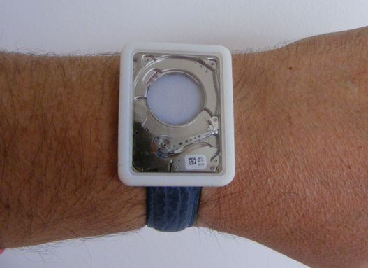 HDDWatches. The geek watch made out from a HDD | Indiegogo